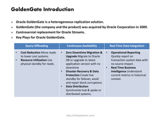 Understanding Oracle GoldenGate 12c | PPTX