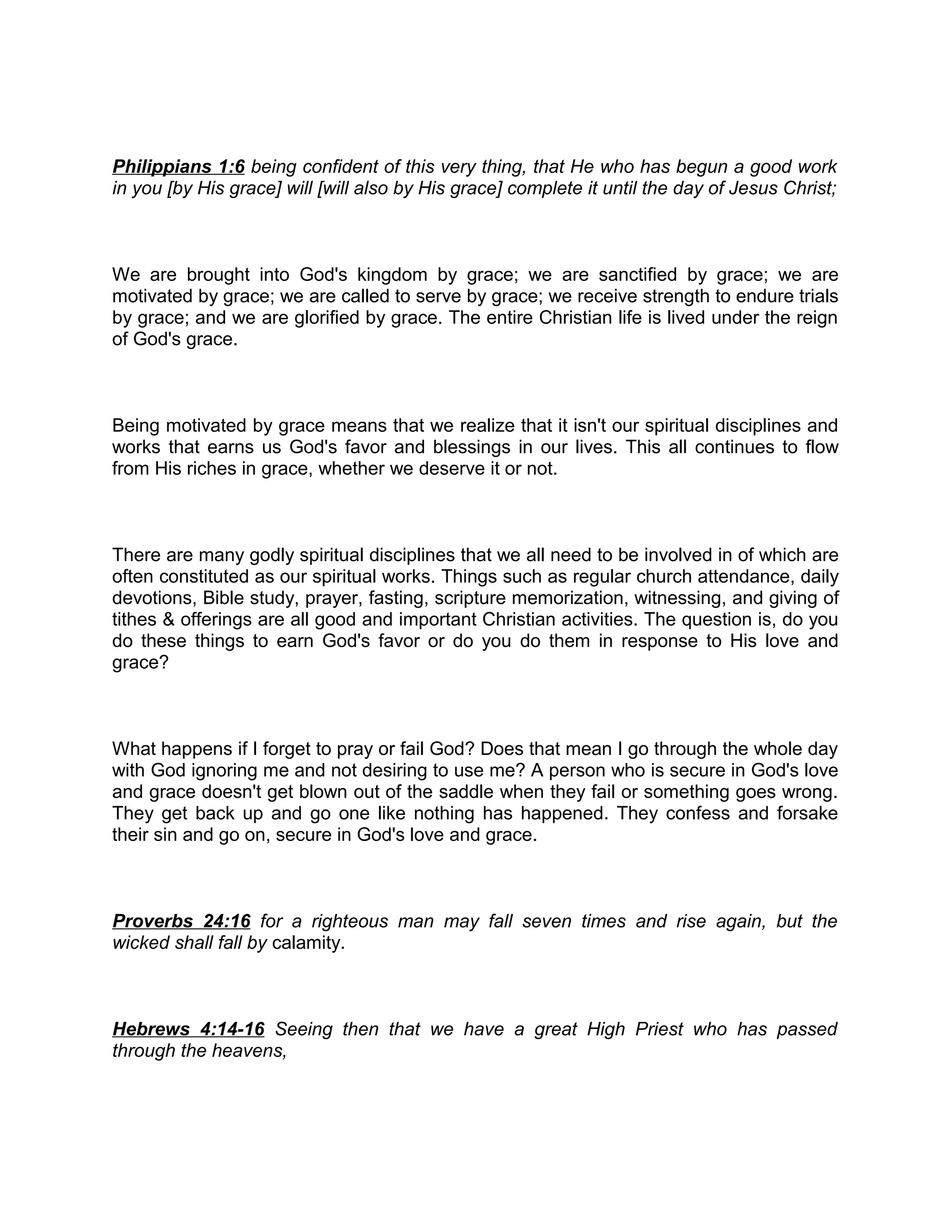 Understanding god | DOC