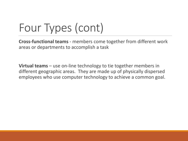 Understanding Work Teams | PPT