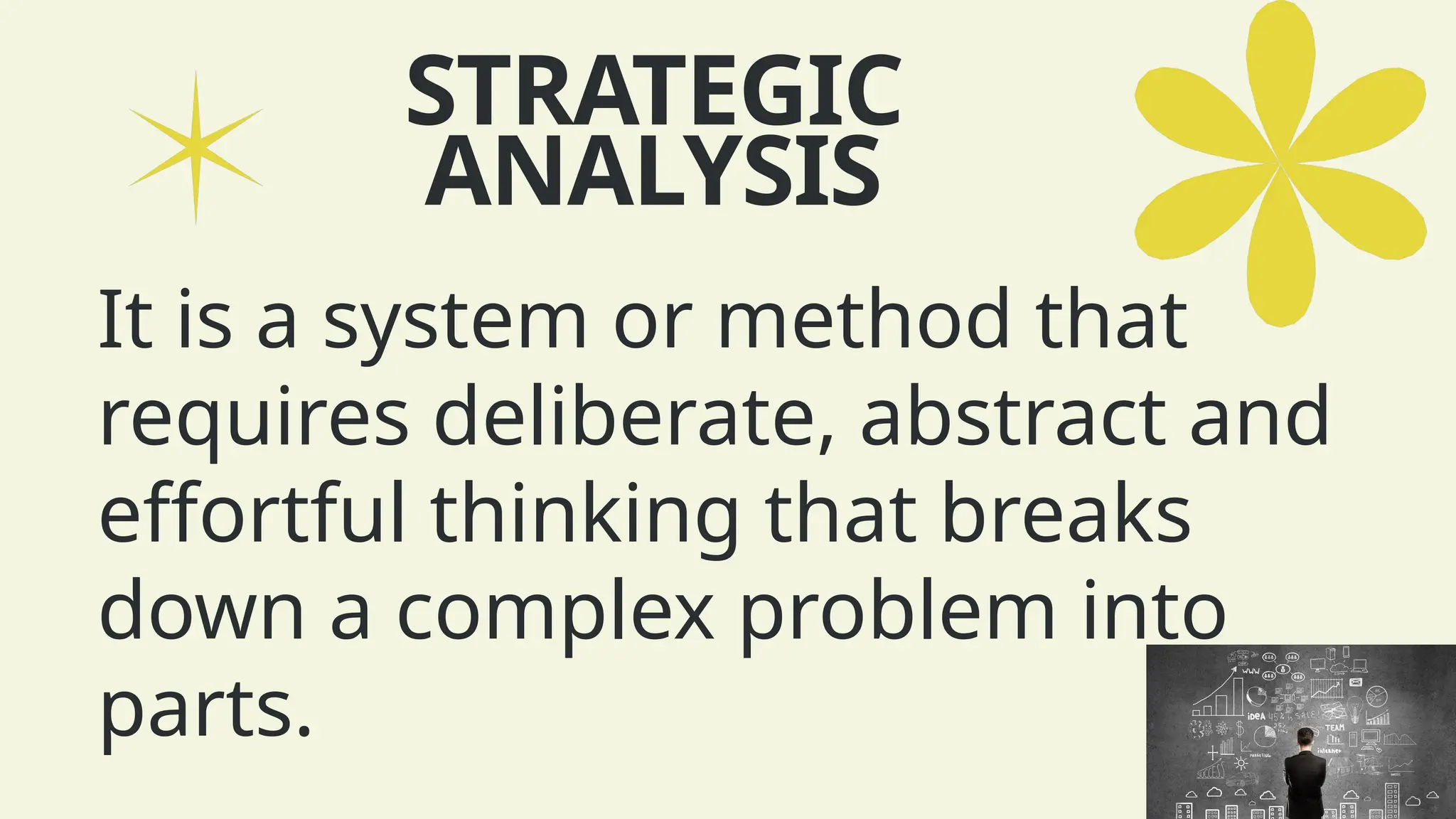 Understanding STRATEGIC ANALYSIS AND INTUTIVE THINKING | PPTX