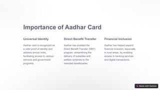 Understanding-Aadhar-Card-Indias-Unique-Identification-System.pptx