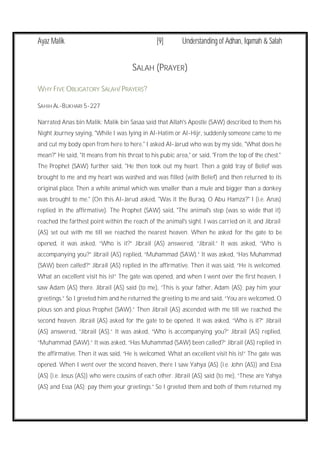 Understanding adhan-iqamah-salah | PDF