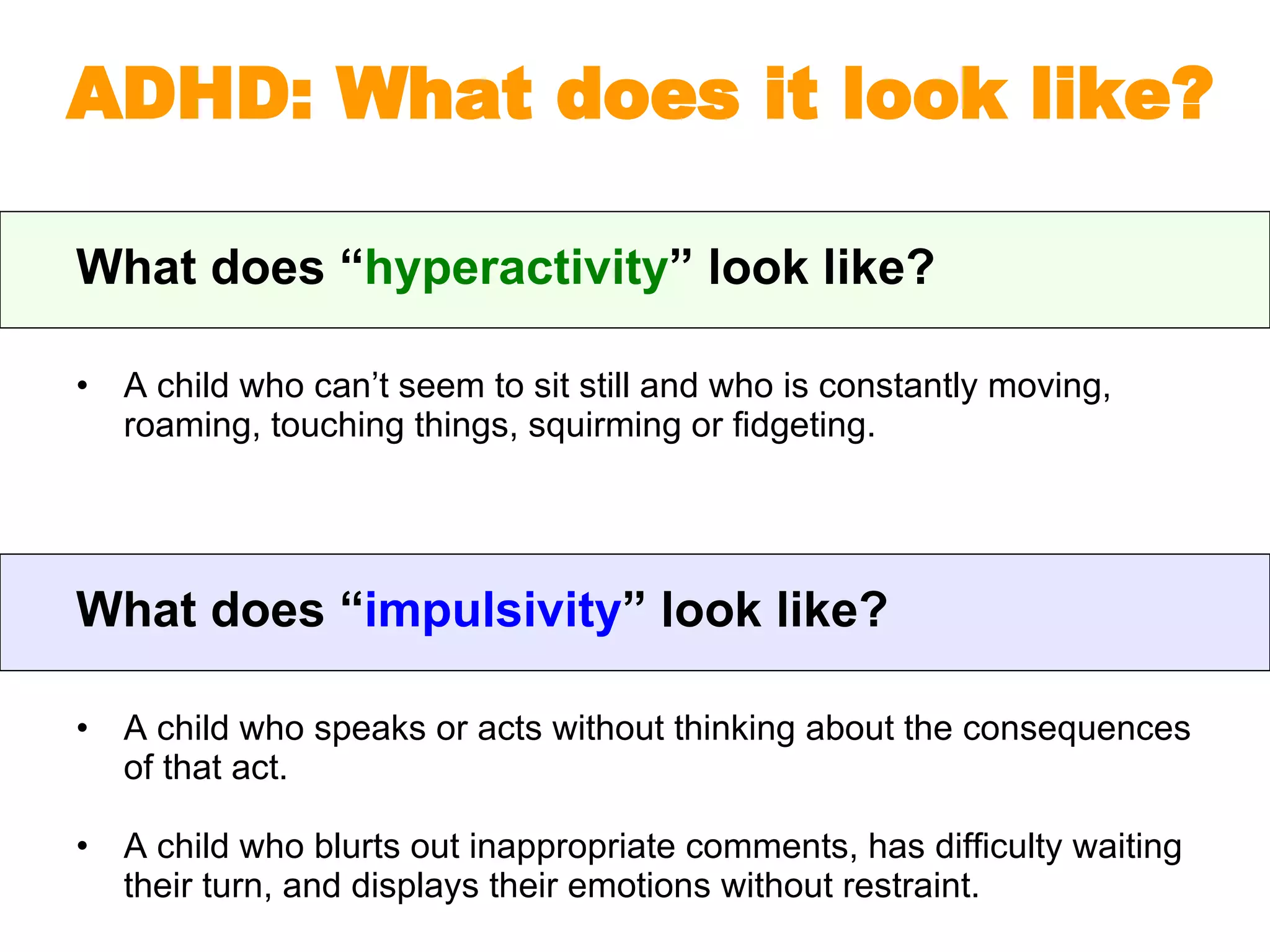 Understanding ADHD | PPT