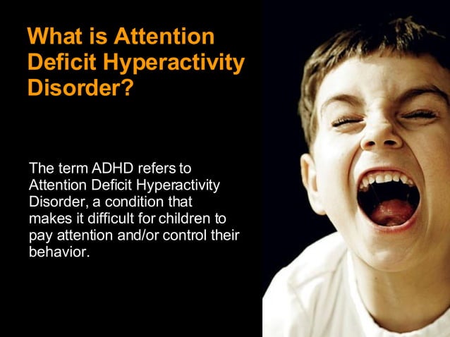 Understanding ADHD | PPT | Brain and Nervous System Disorders ...
