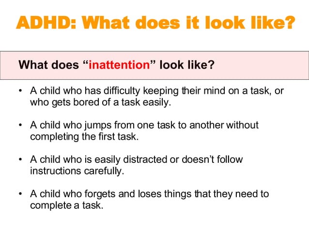 Understanding ADHD | PPT | Brain and Nervous System Disorders ...