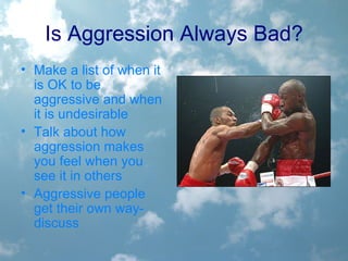 Understanding Aggression for Pupils | PPT