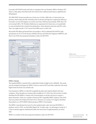 Understanding and Using High-Deﬁnition Video | PDF