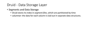 Understanding apache-druid | PPTX