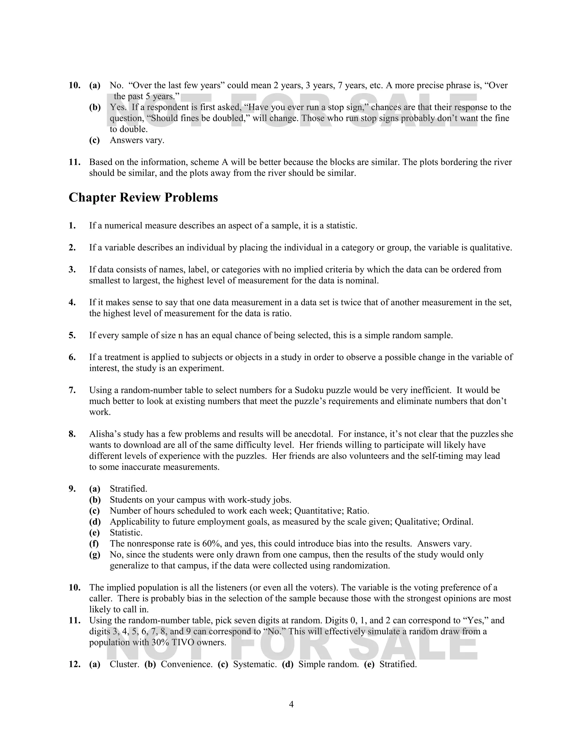 Understanding Basic Statistics 8th Edition Brase Solutions Manual | PDF