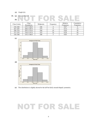 Understanding Basic Statistics 8th Edition Brase Solutions Manual | PDF