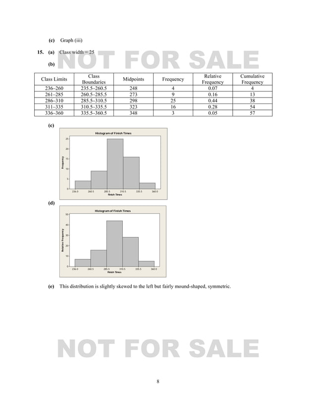 Understanding Basic Statistics 8th Edition Brase Solutions Manual | PDF ...