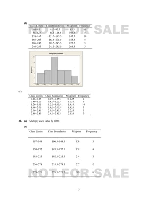 Understanding Basic Statistics 8th Edition Brase Solutions Manual | PDF