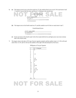 Understanding Basic Statistics 8th Edition Brase Solutions Manual | PDF