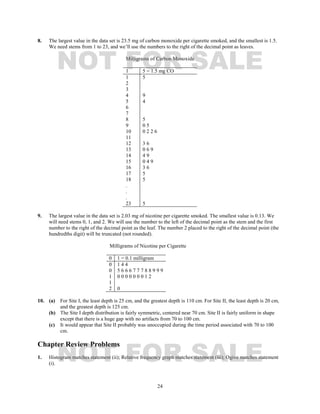 Understanding Basic Statistics 8th Edition Brase Solutions Manual | PDF