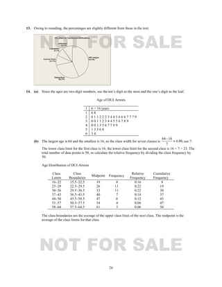 Understanding Basic Statistics 8th Edition Brase Solutions Manual | PDF