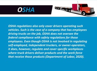 Understanding Certain Trucking Regulations | PPT