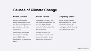 Understanding-Climate-Changes , global warming | PPTX