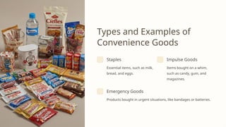 Understanding-Convenience-Goods and their nature | PPT
