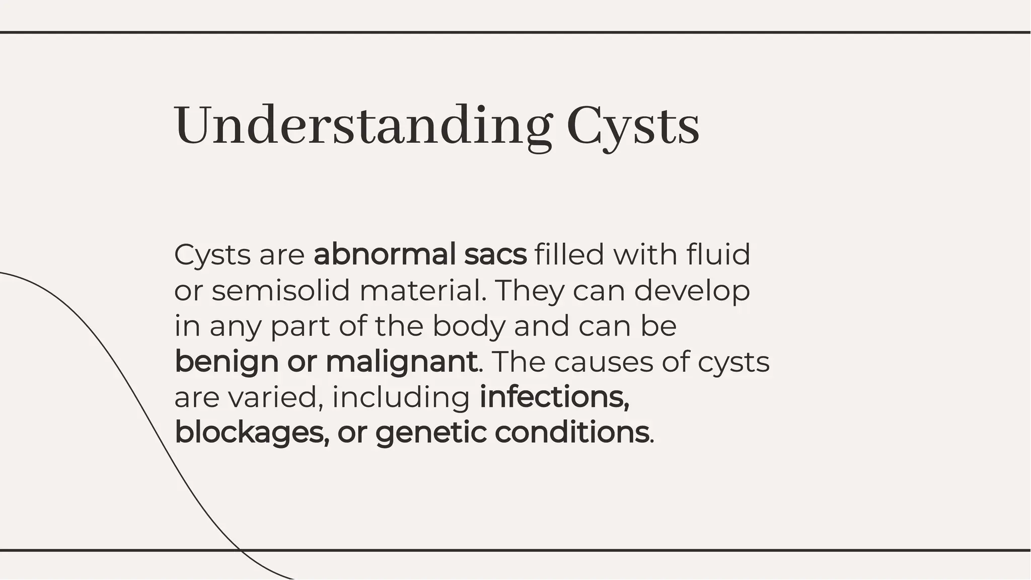 Understanding-cysts- it's Definition n types | PPT