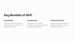 Understanding Decentralized Finance A Beginners Guide to DeFi | PPT