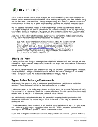 Understanding Diagonal Spreads | PDF