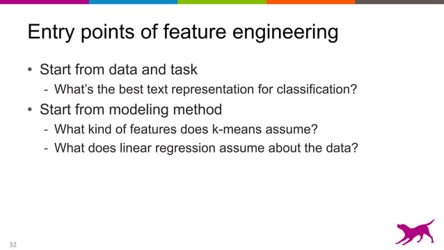 Understanding Feature Space in Machine Learning | PPT