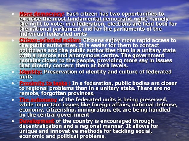 Understanding Federalism Comments And Reflections | PPT