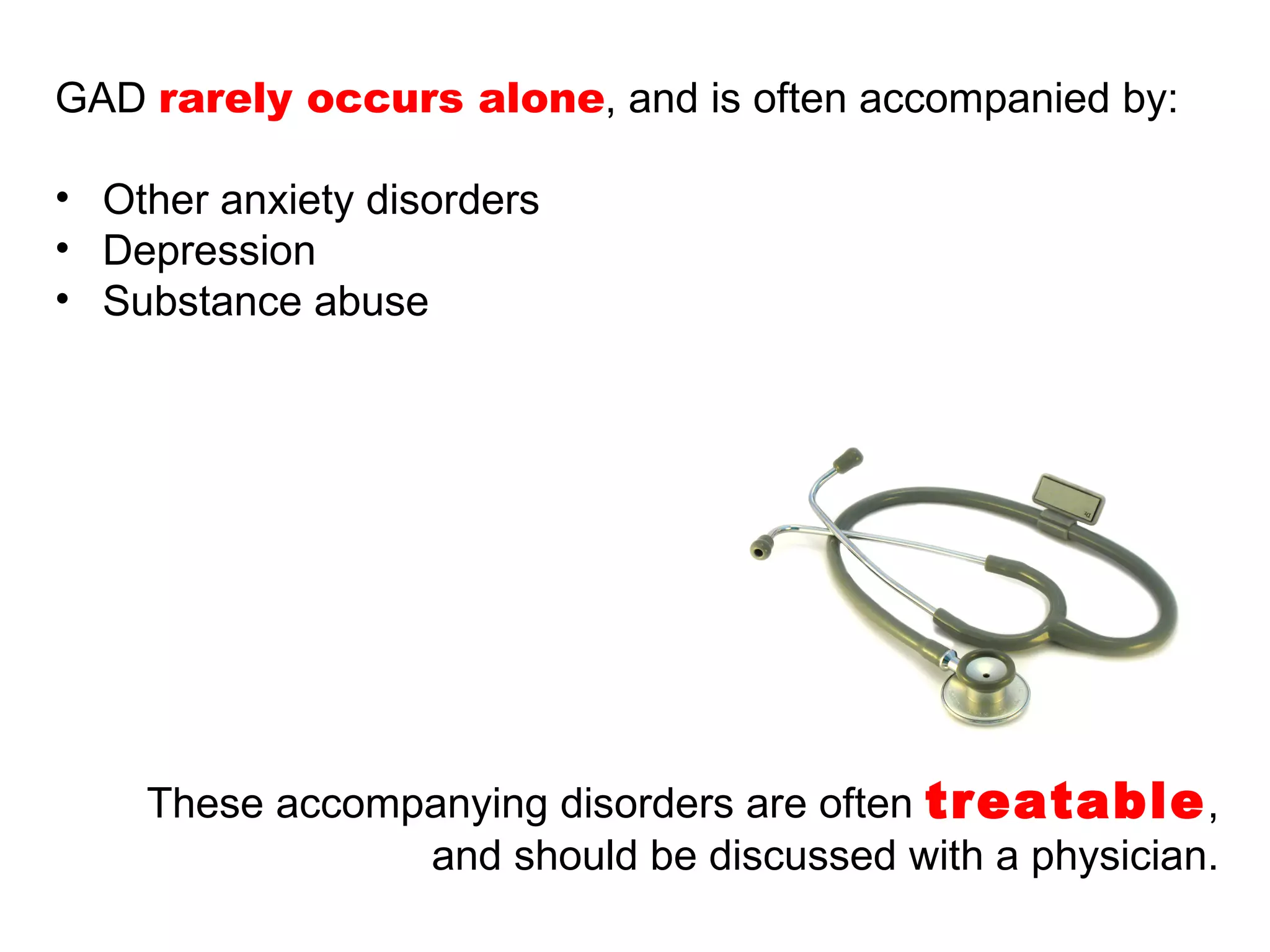 Understanding Generalized Anxiety Disorder | PPT