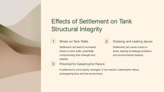 Understanding How Settlement Affects Tank Structural Integrity | PDF