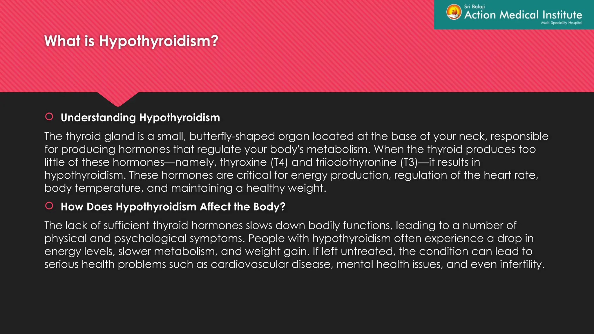 Understanding Hypothyroidism: Symptoms, Causes, and Treatments | PPTX