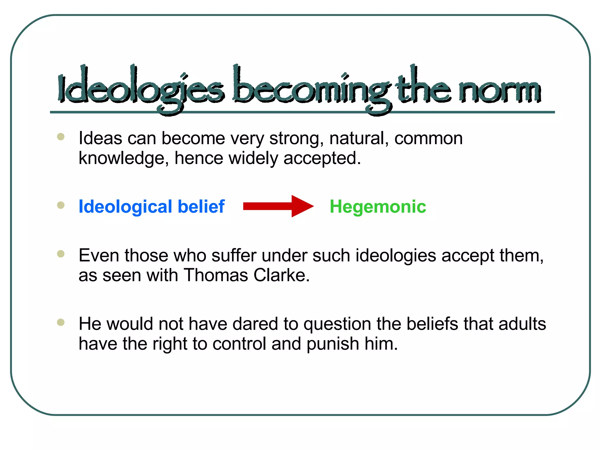 Understanding Ideas & Beliefs | PPT