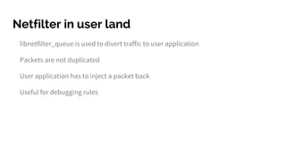 Understanding iptables | PPTX