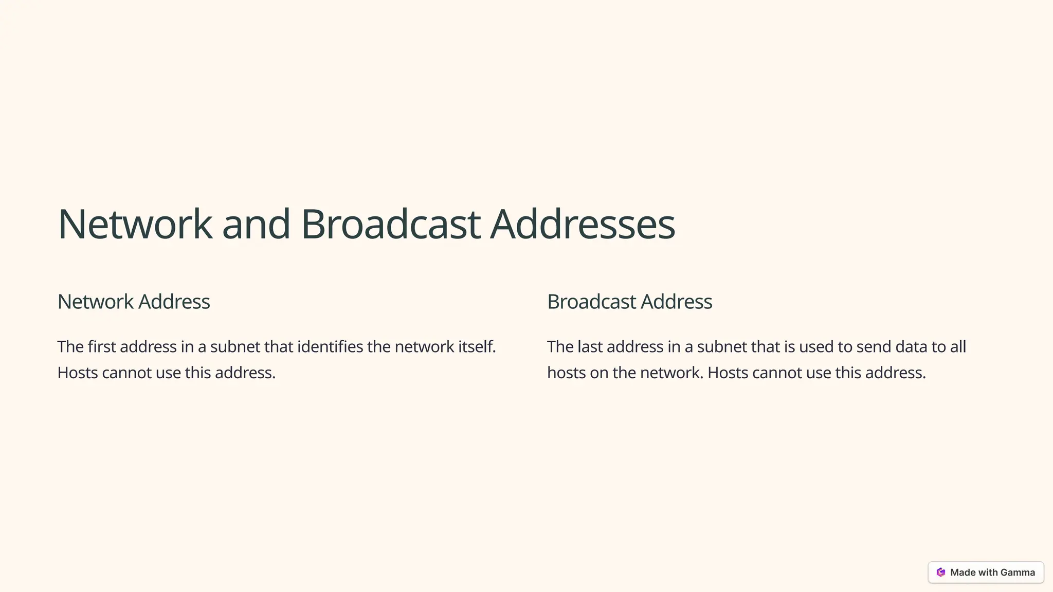 Understanding-IPv4-Addressing.presenation | PPTX
