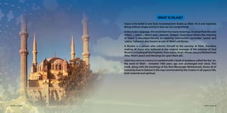 Understanding Islam pamphlet | PDF | Islam | Religion & Spirituality