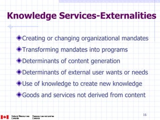 Understanding Knowledge Services | PPT