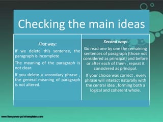 Understanding main-ideas-expo-completa | PPTX