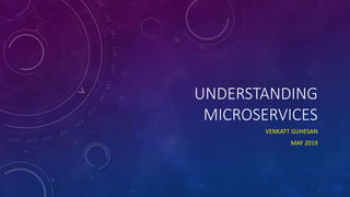 Understanding Microservices | PPT