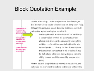 Understanding MLA Documentation Style3 | PPT