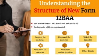 What Are the Structure and Benefits of New Tax Form 12BAA? | PDF