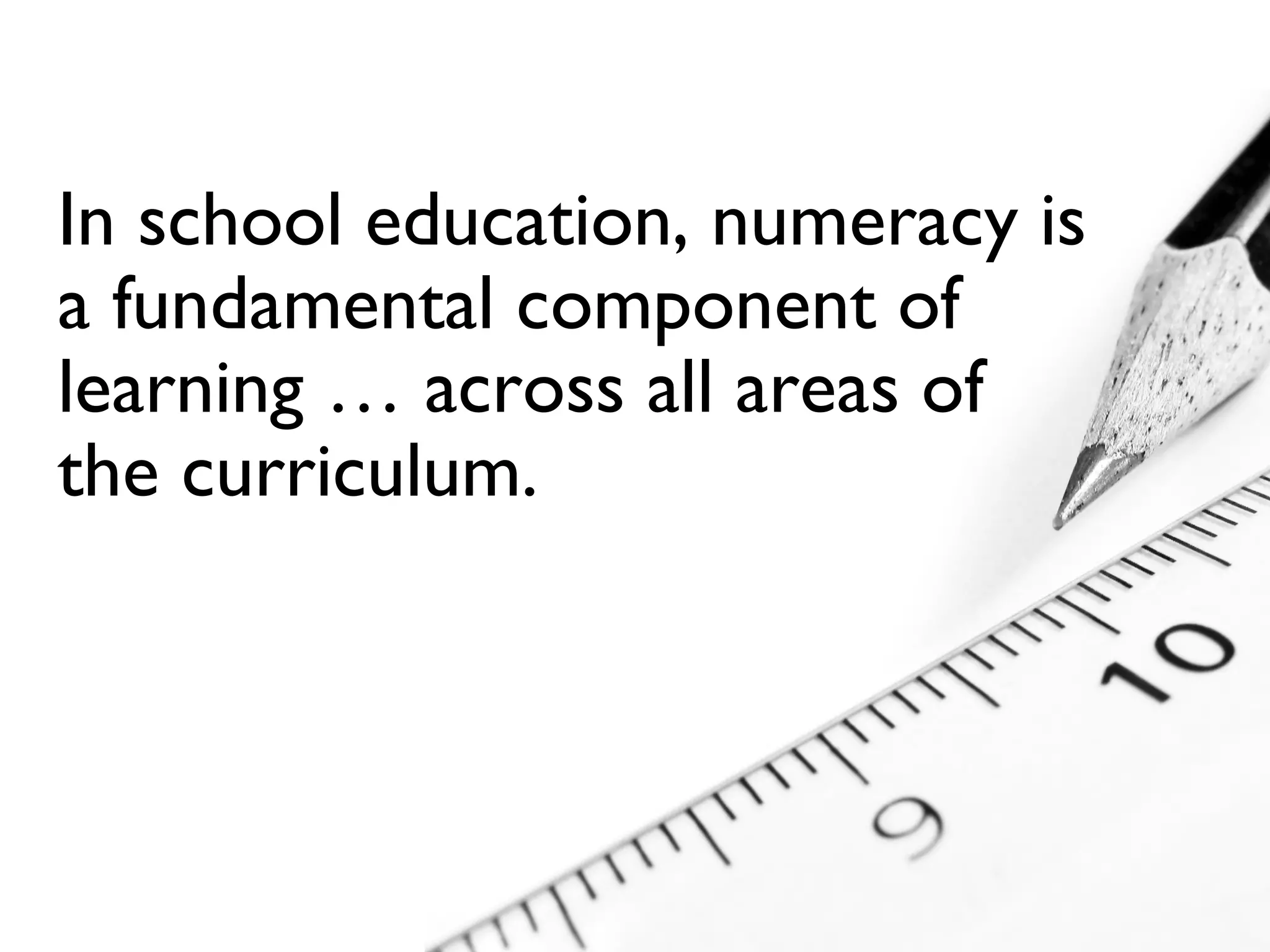 Understanding Numeracy | PPT