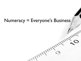 Understanding Numeracy | PPT