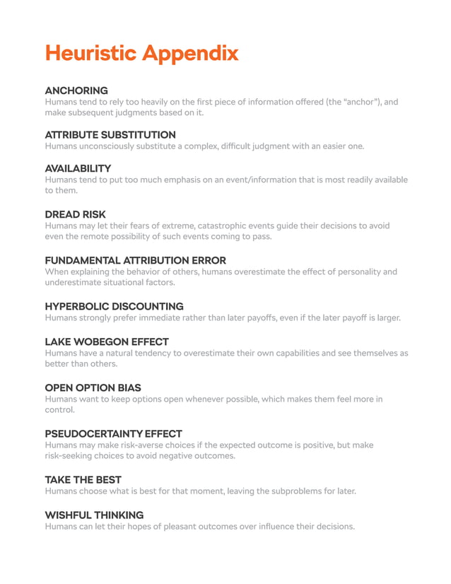 Understanding Opioid Crisis Using Decision Heuristics Sciencepdf