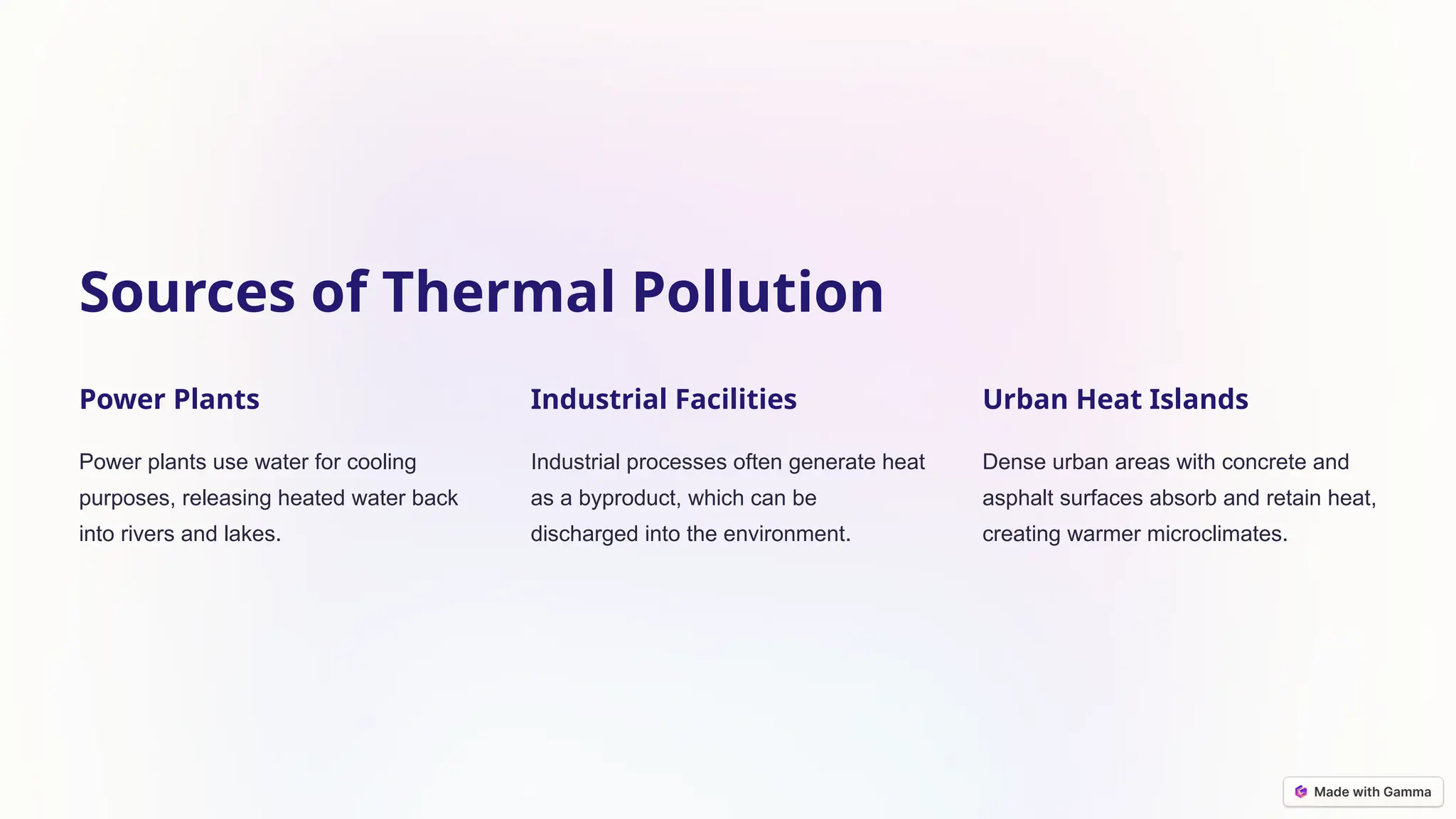 Understanding-Pollution and Thermal and Radioactive pollution | PPTX