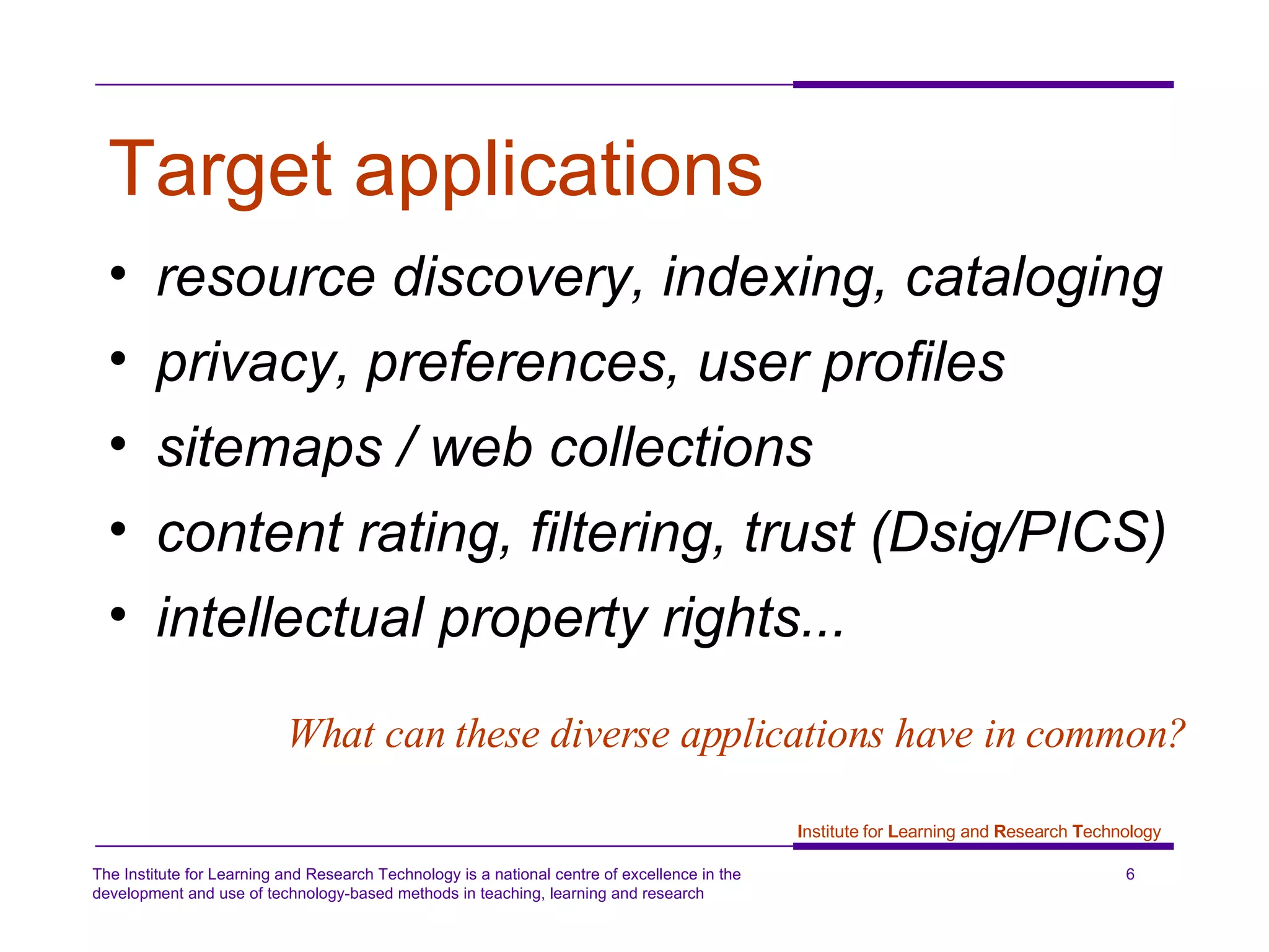 Understanding Rdf The Resource Description Framework In Context 1999