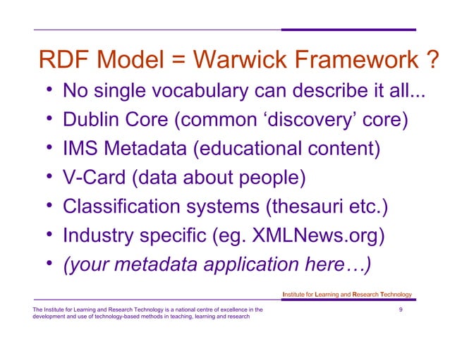 Understanding RDF: the Resource Description Framework in Context (1999 ...