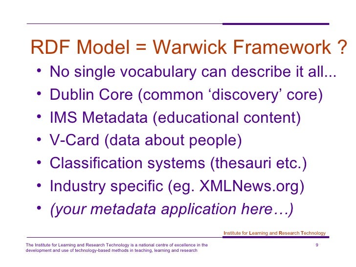 Understanding Rdf The Resource Description Framework In Context 19