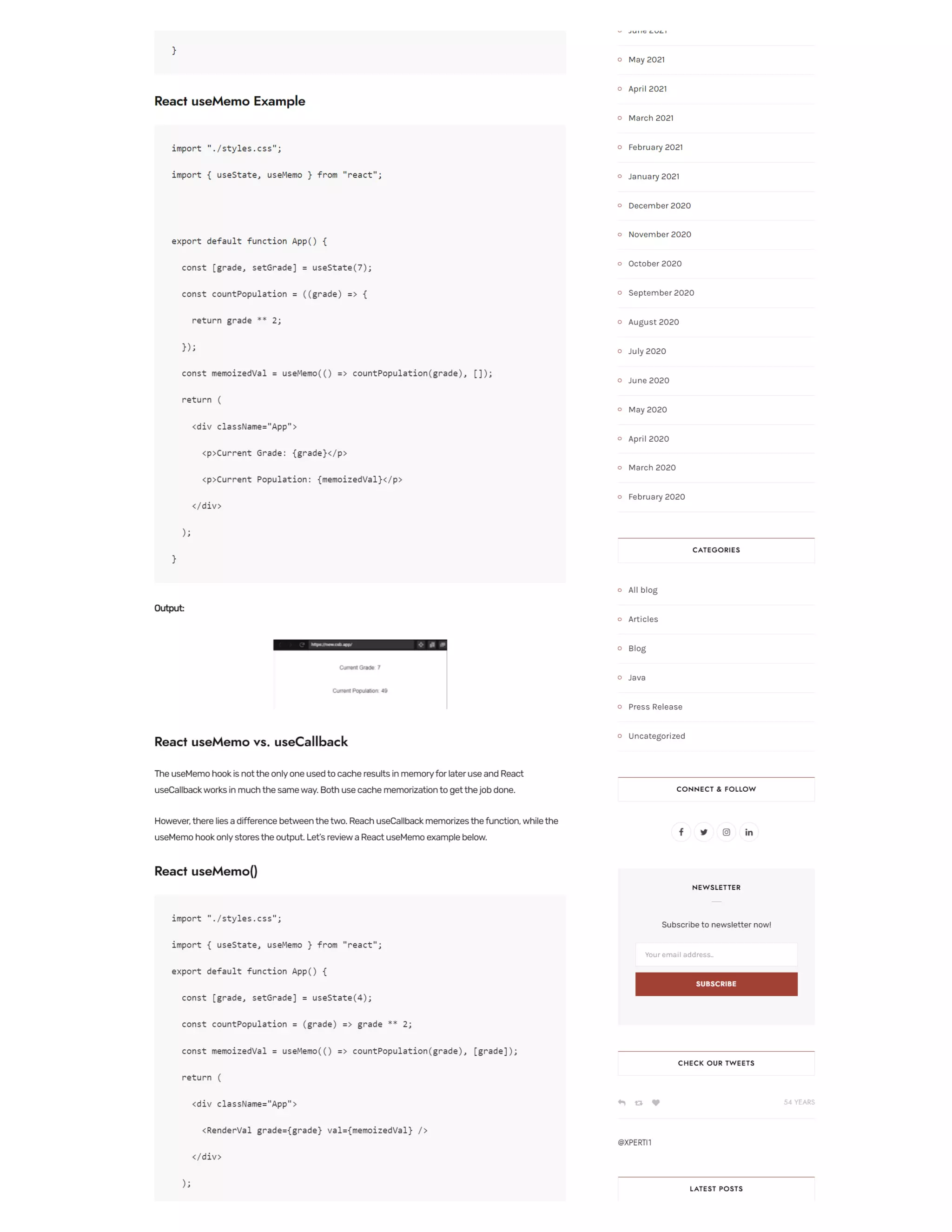 Understanding React useMemo Hook With Example | PDF Understanding React useMemo Hook With Example | PDF
