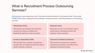 Understanding Recruitment Process Outsourcing Services and Their Functionality | PPT