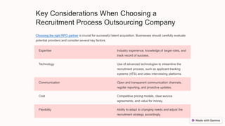 Understanding Recruitment Process Outsourcing Services and Their Functionality | PPT