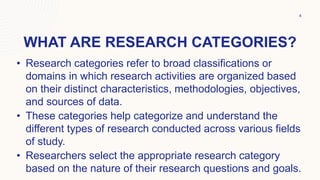 Research-Categories | PPTX